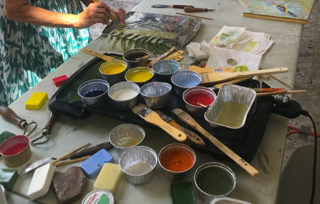 Encaustic Workshop - SOLD OUT - Deering Estate